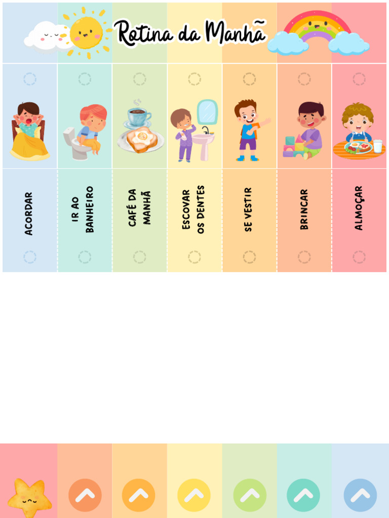 01 - Rotina Da Manha | PDF