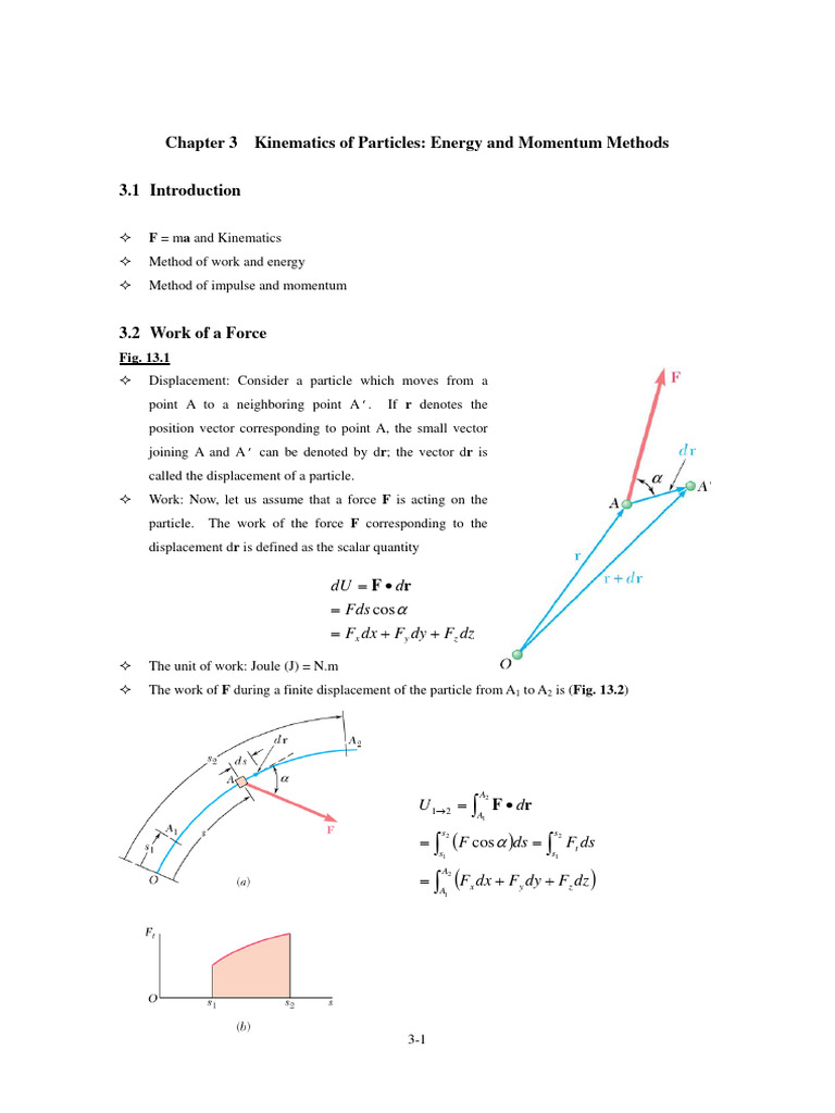 CH 3 | PDF | Force | Kinematics
