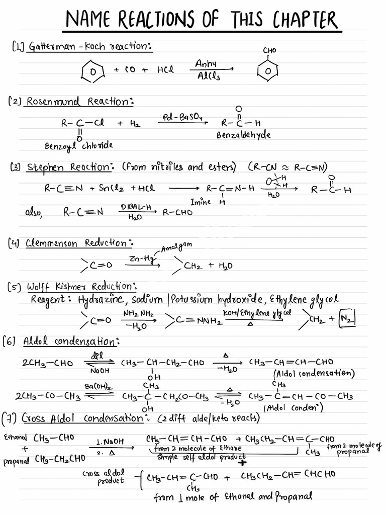 Aldehyde, Phenol and Ether | PDF