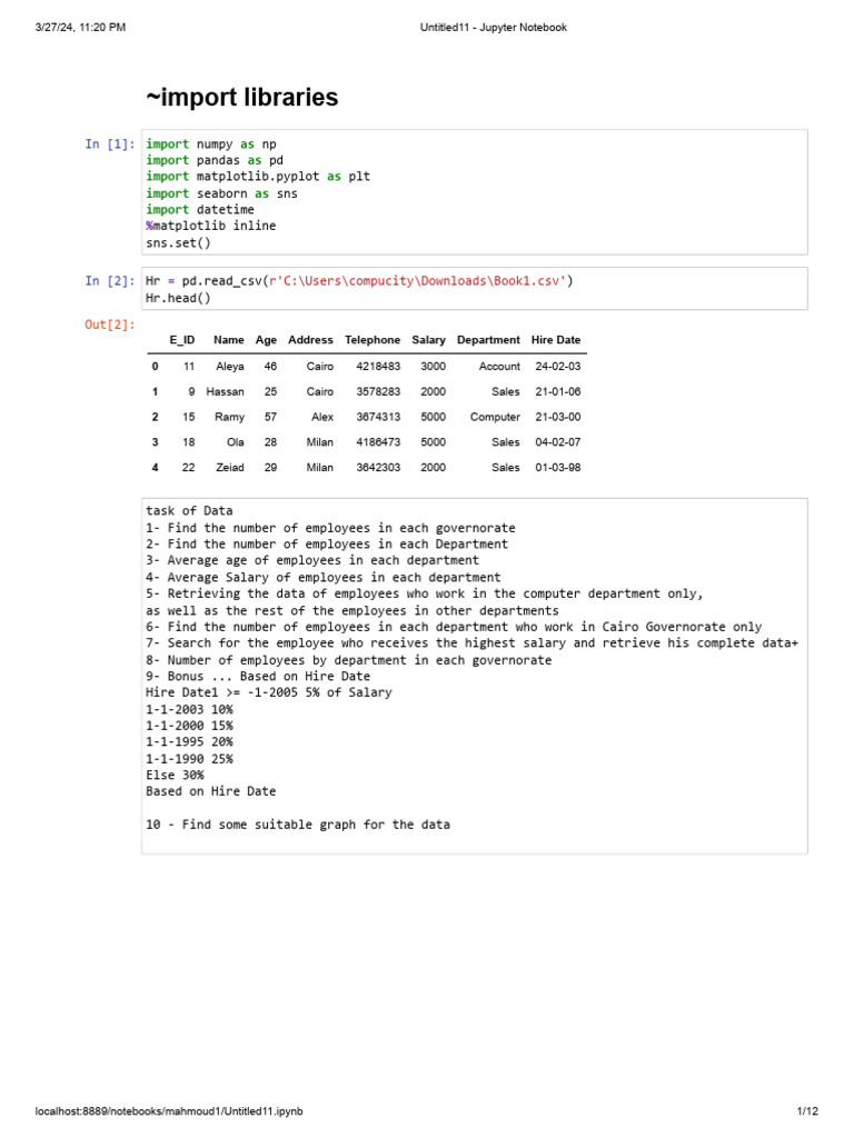 Data Analysis Using Python | PDF | Computing | Computer Programming