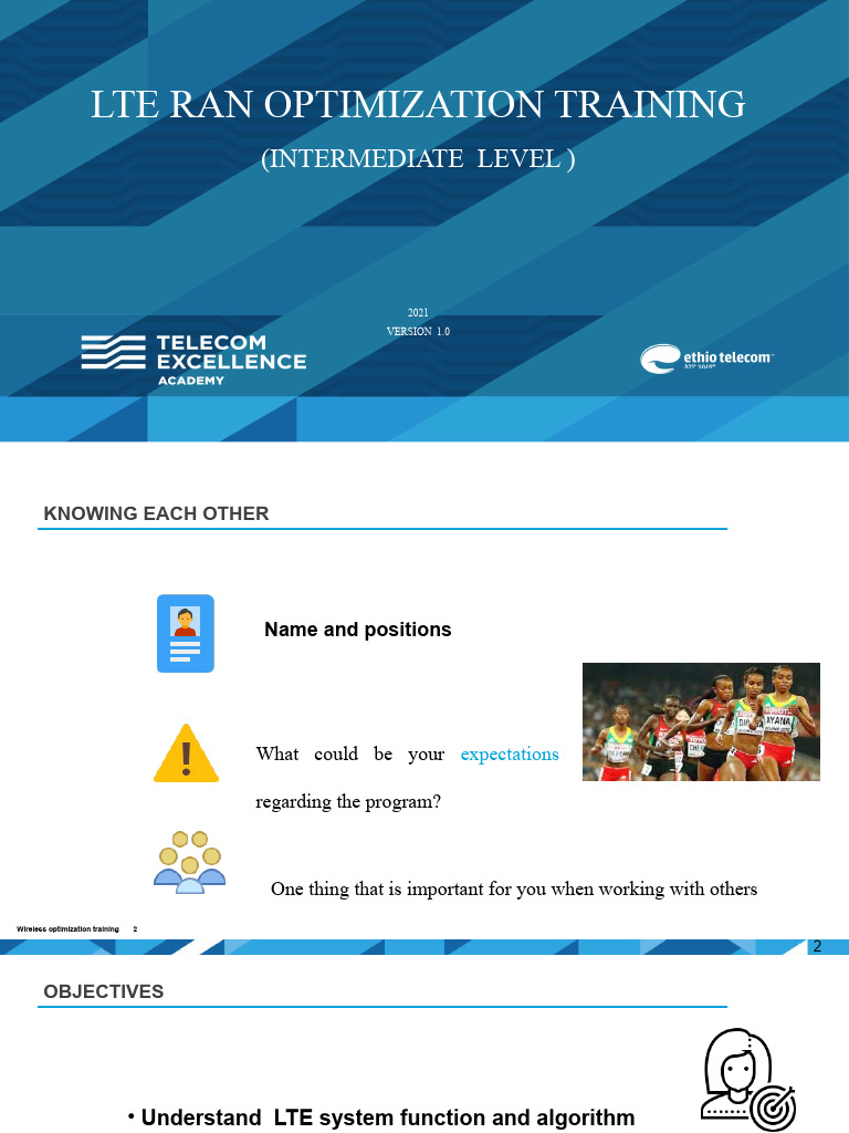 LTE RAN Optimization Training Version V1.8 | PDF | Telecommunications Engineering | Computer ...