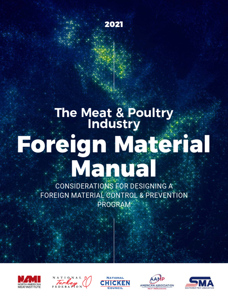 Foreign Material Control in Meat & Poultry | PDF | Verification And ...