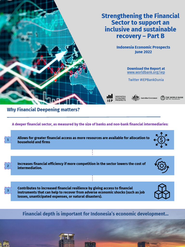 Deepening Indonesia's Financial Sector | PDF | Credit | Finance & Money ...