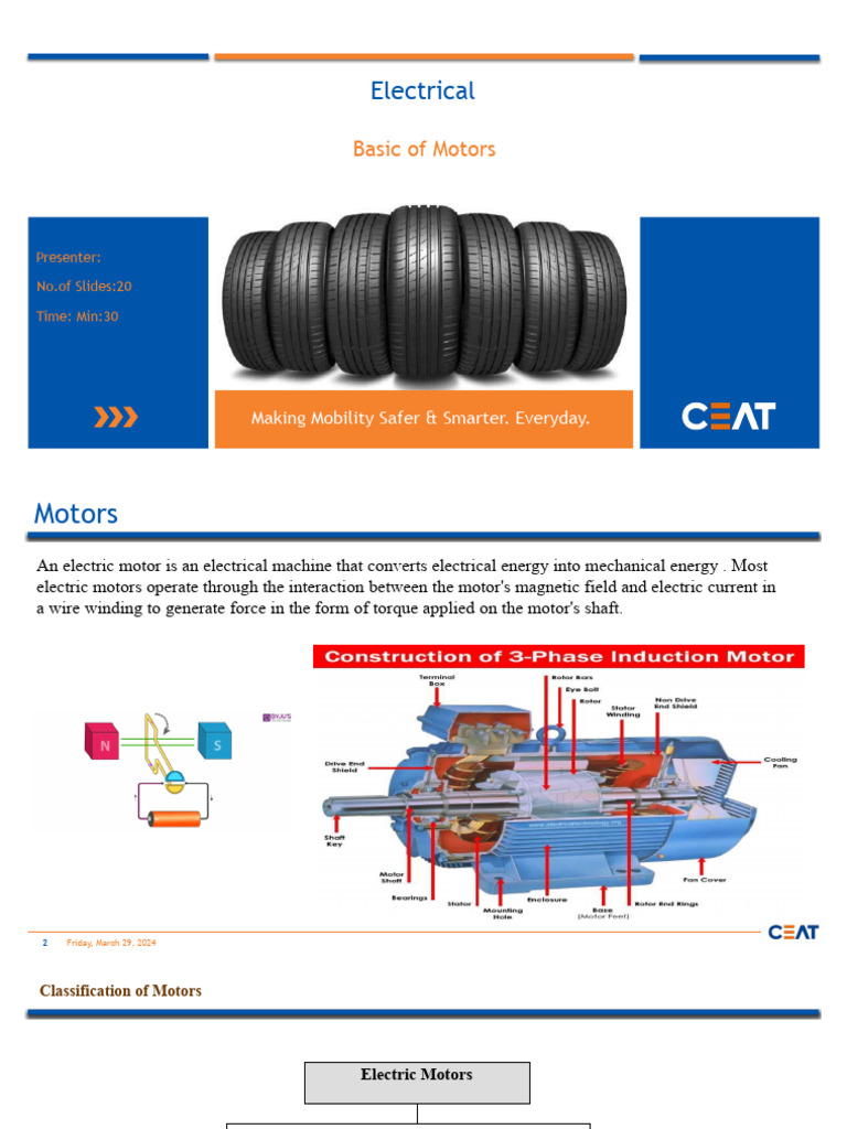 Motor Ppt New Pdf Electric Motor Electrical Engineering