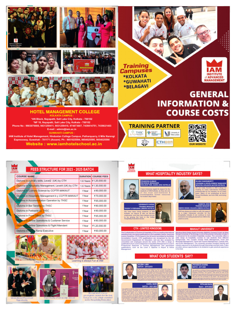 Brochure Diploma | Download Free PDF | Tourism | Internship
