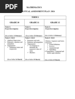 2025 GRADE 12 MATHEMATICAL LITERACY SCOPE | PDF | Probability | Measurement