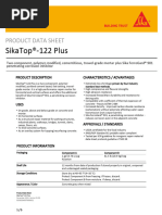 Sikacrete - 211 Sccplus | PDF | Concrete | Materials