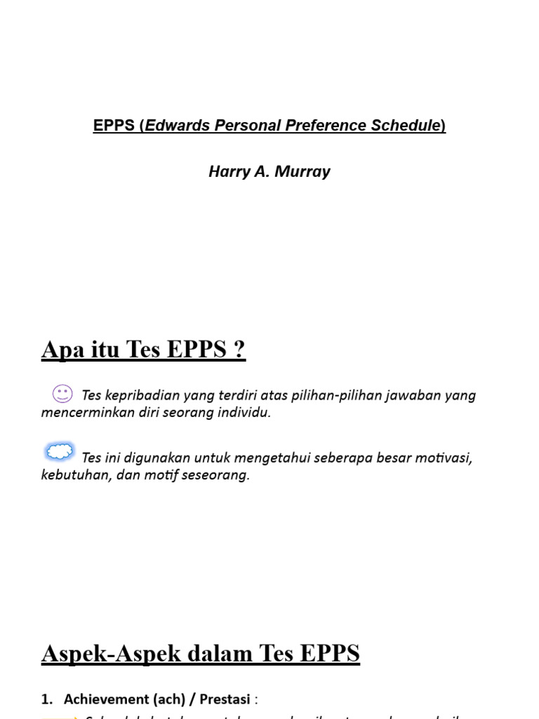 Epps PPT | PDF