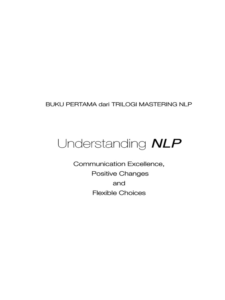 Understanding NLP | PDF | Kajian Bahasa Asing
