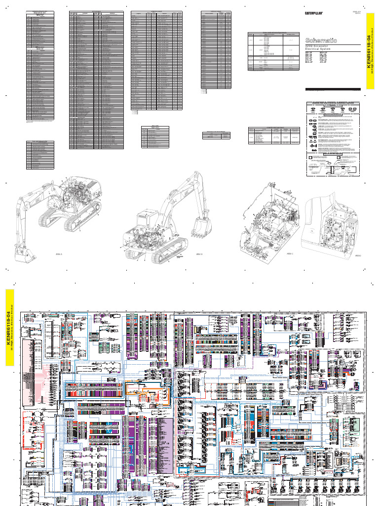 Caterpillar 320d Excvataor Schematics Electrical | PDF | Throttle ...
