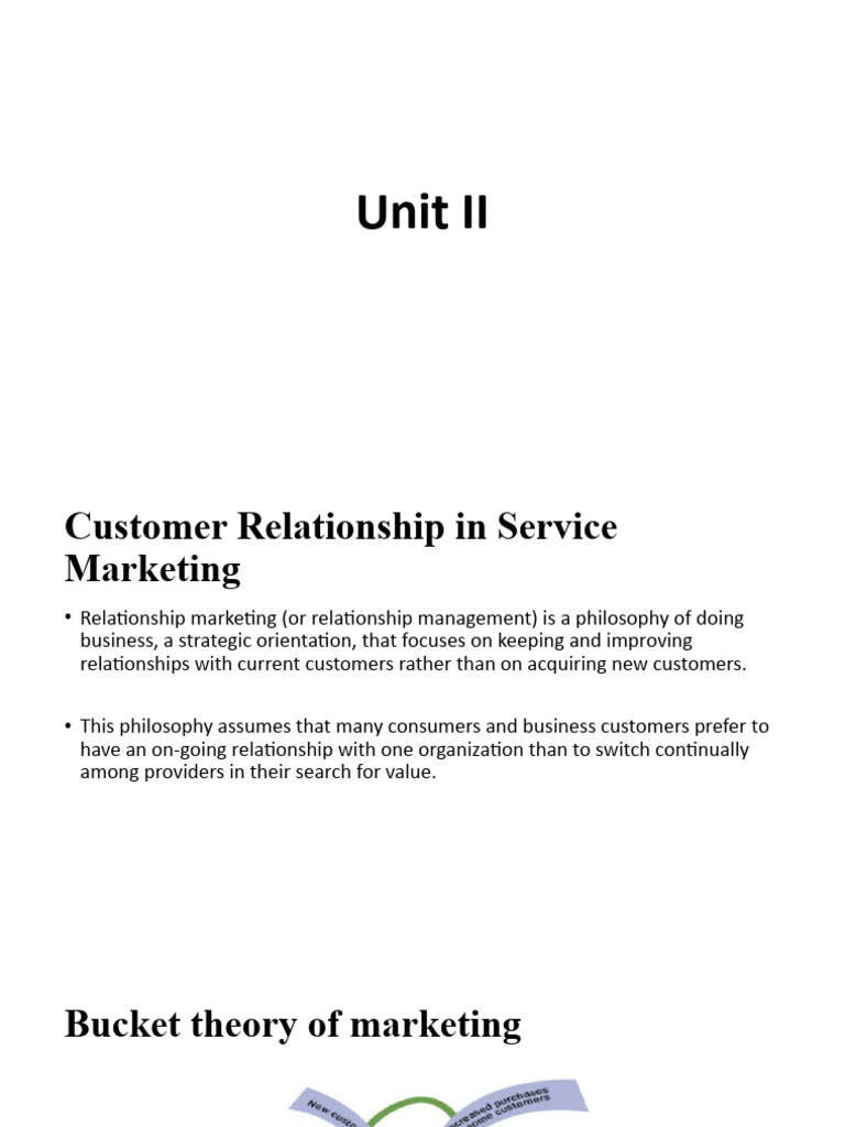 Services MKT Unit II and III | PDF | Marketing | Innovation