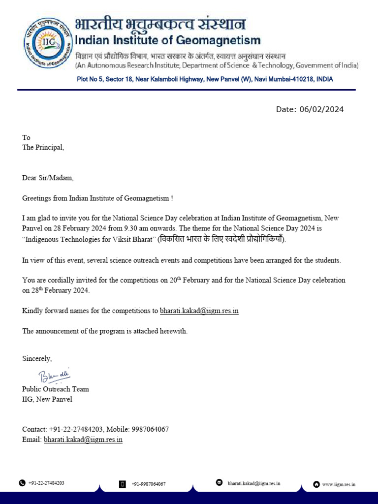 Invitation&program - Iig Signed 1 | PDF | Art | Science & Mathematics