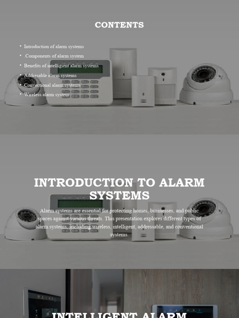 Introduction To Alarm Systems 2 | PDF | Security Alarm | Computer Security
