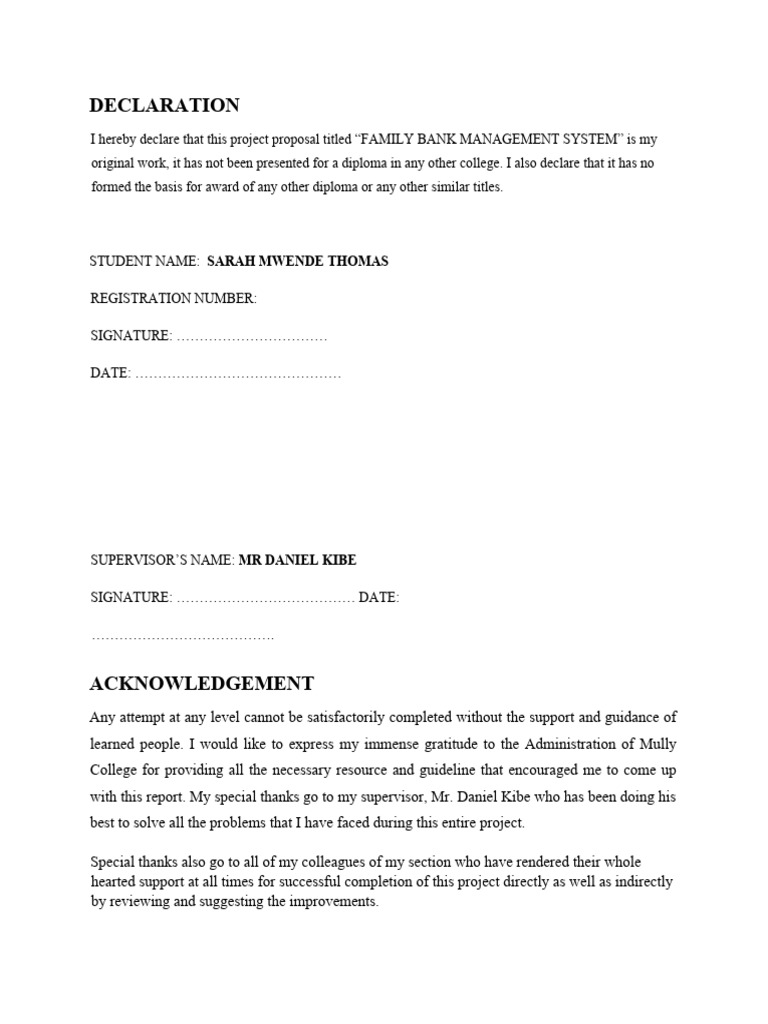 Sarah Project | PDF | Banks | Online Banking