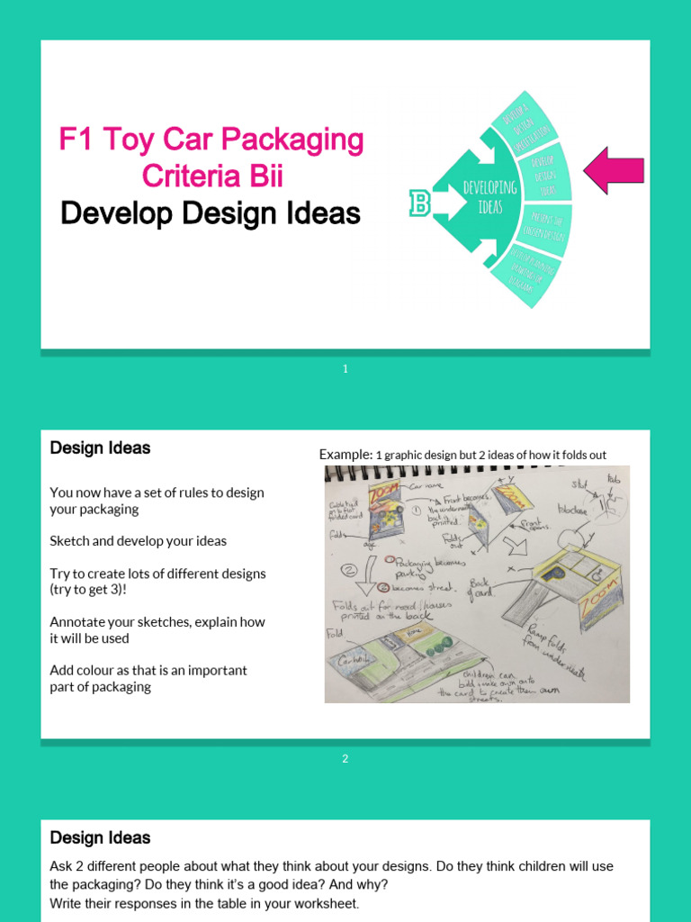 F1 Toy Car Packaging Design Ideas | PDF | Career & Growth