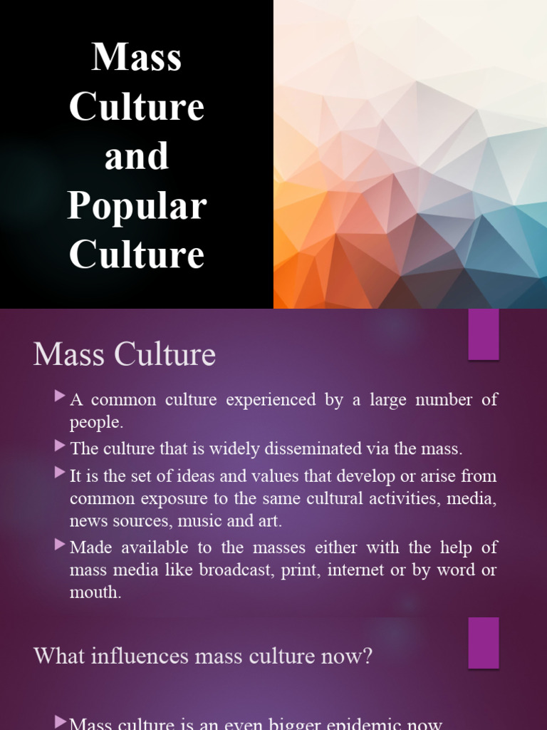 Philippine-Popular-Culture-Lesson-2(1) | PDF | Mass Media | Popular Culture