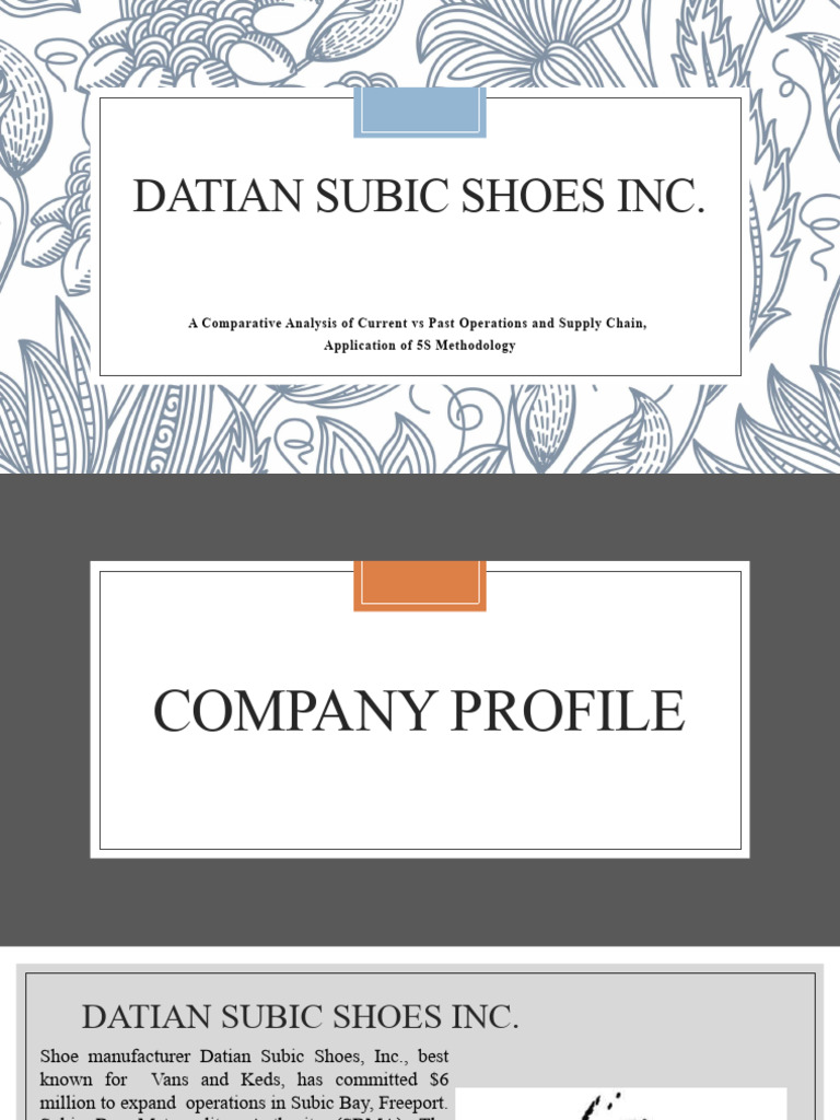 DATIAN SUBIC SHOEs INC | PDF | Supply Chain | Business