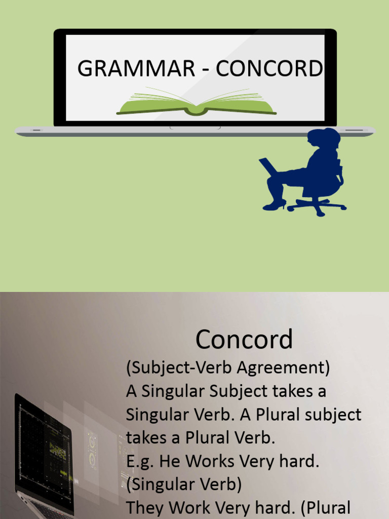 Sub Verb Concord 1 | Download Free PDF | Grammatical Number | Plural