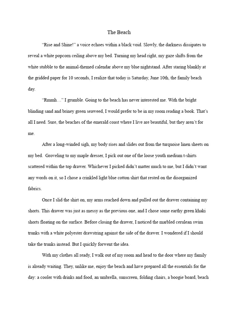 Major Project 1 Narrative | PDF