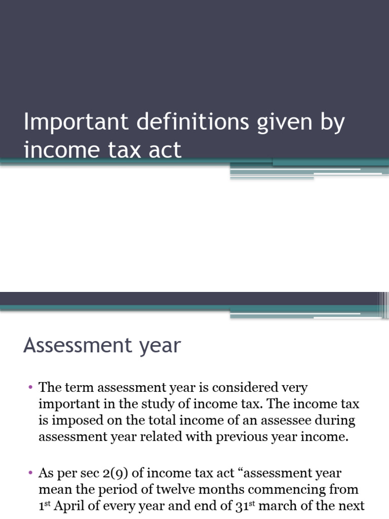 Lecture 3 Income Tax Chapter 2 | PDF | Income Tax | Income