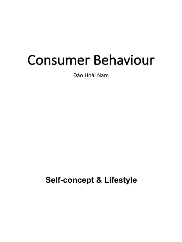 Consumer Behaviour | PDF