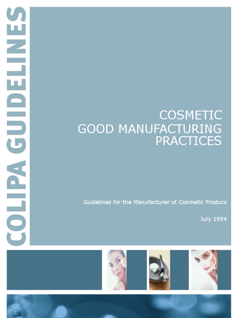 GMP Guidelines for Cosmetic Manufacturers | PDF | Packaging And ...
