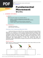 Locomotor Skills, Non-Locomotor Skills, Manipulative Movements | PDF ...