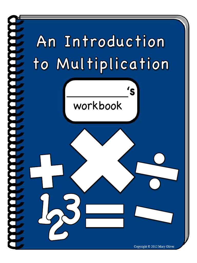 Workbook | PDF | Multiplication | Mathematics