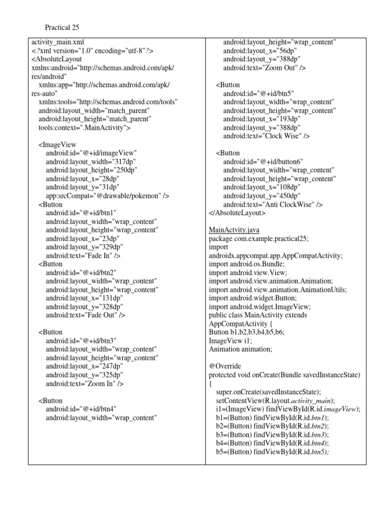 Practical 25 | PDF | Operating System Families | Information Appliances