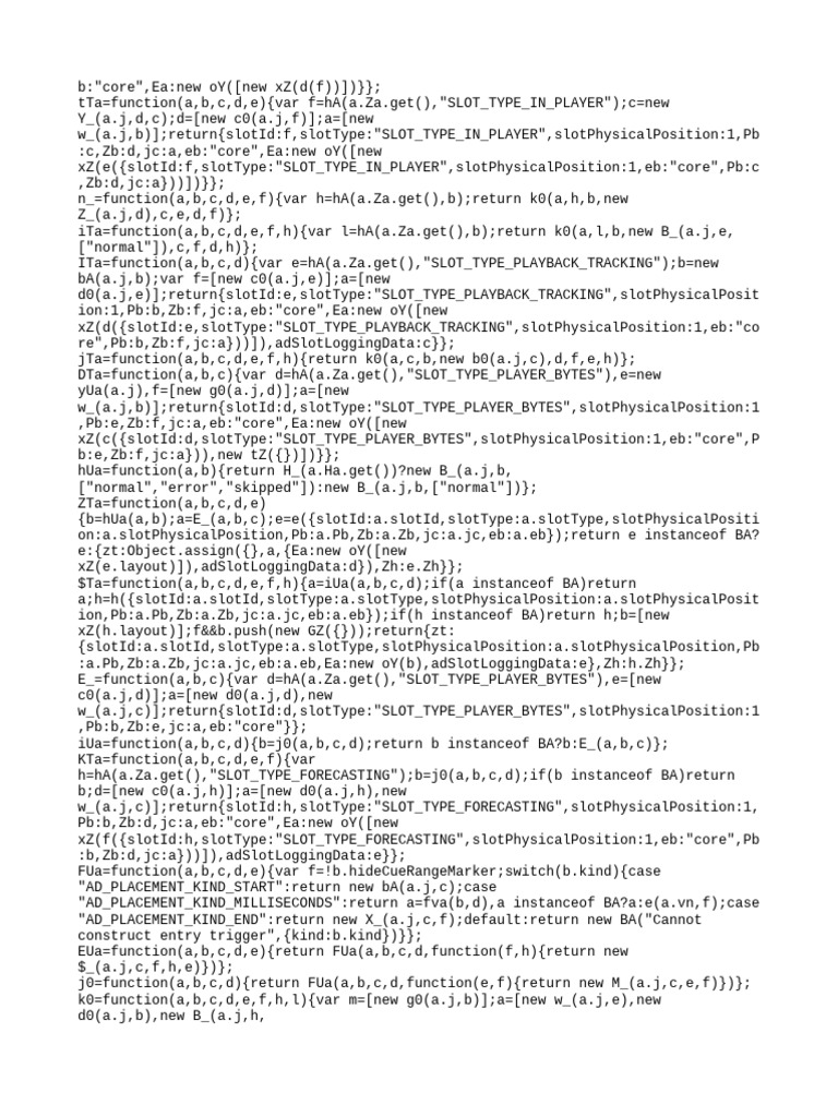 JavaScript Slot Management Functions | PDF | Teaching Methods & Materials