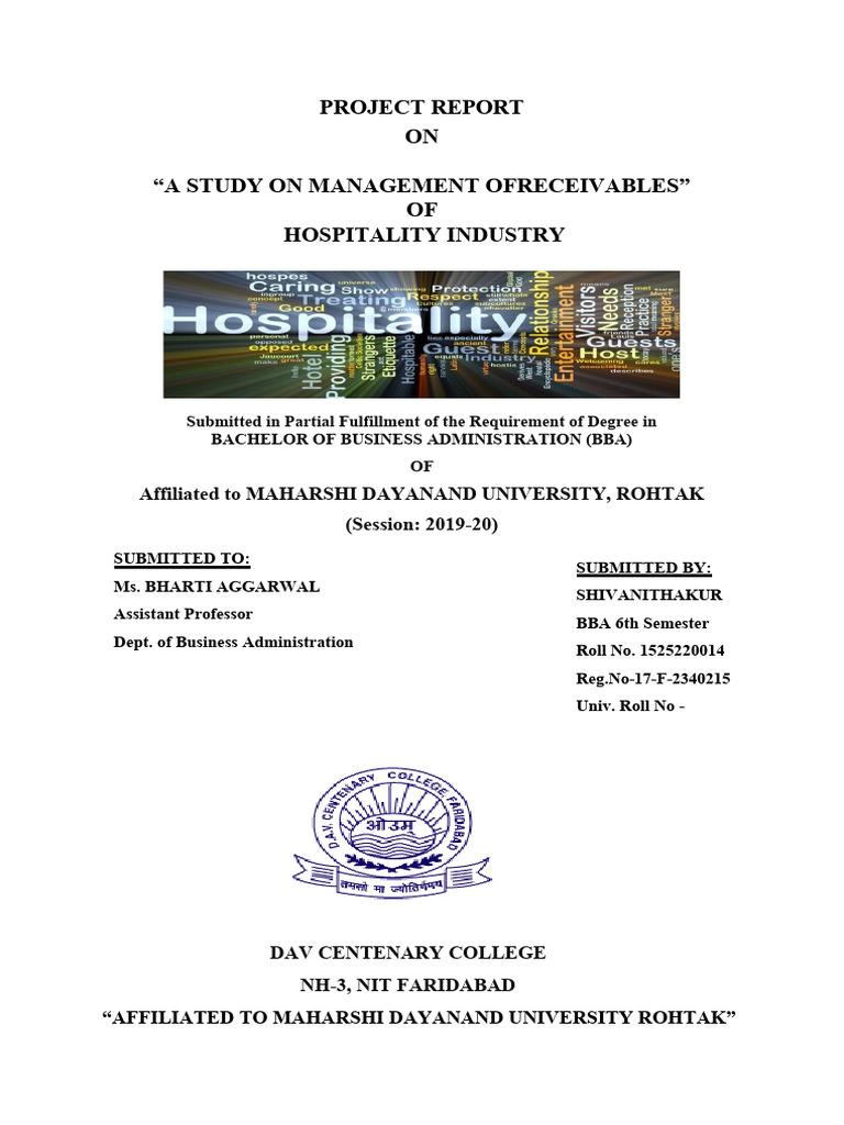 Management of Receivables File | PDF