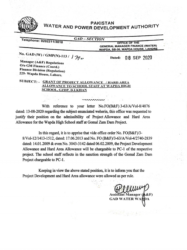 GAD Clarification | PDF