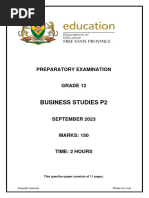 PAPER 2 JUNE 2024 GRADE 10 BUSINESS STUDIES EXAM (1) | PDF | Economics ...