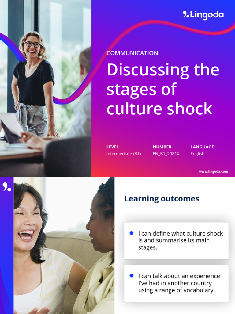 Stages of Culture Shock | PDF | Psychology | Linguistics
