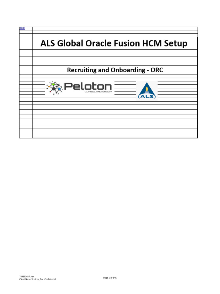 MC.050 Configuration - ALS HCM Recruiting v2 | Download Free PDF ...
