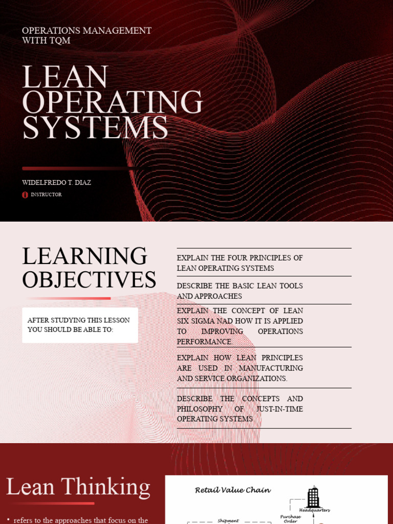 Lean Operating Systems | PDF | Lean Manufacturing | Inventory