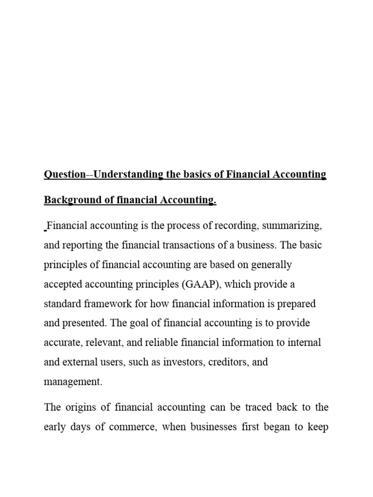 Basics of Financial Acc | PDF | Equity (Finance) | Balance Sheet