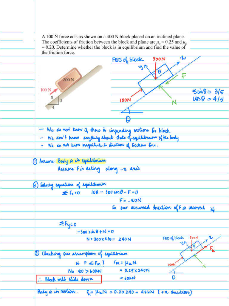 L21 Problem Solutions | PDF | Mechanics | Mechanical Engineering