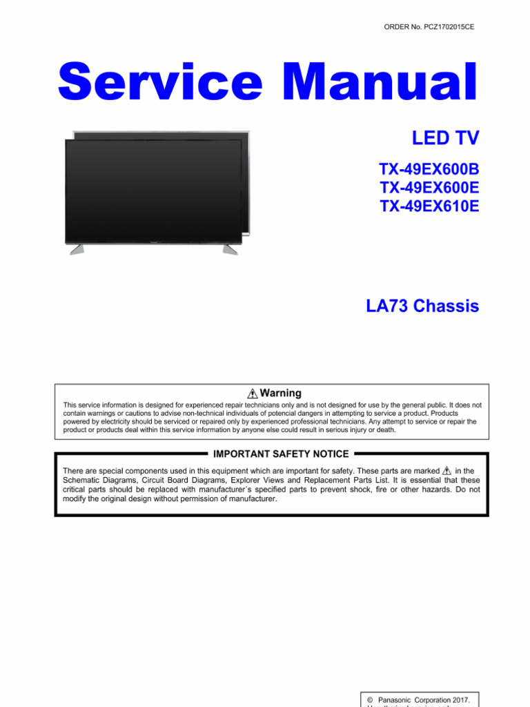 Manual Panasonic | PDF