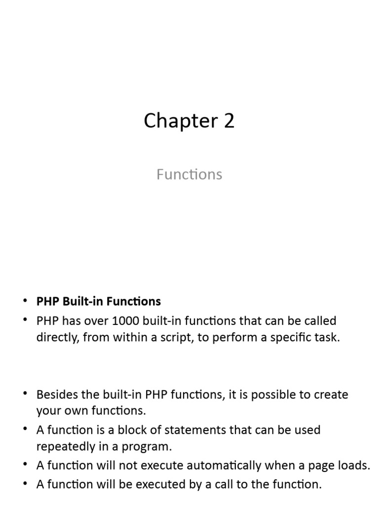 Chapter 2 Function Pdf Anonymous Function Parameter Computer Programming
