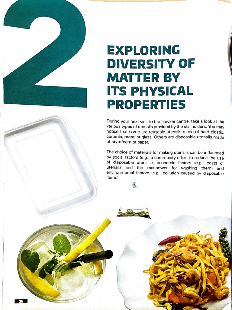 Chapter 2 - Exploring Diversity of Matter by Its Physical Properties | Download Free PDF ...