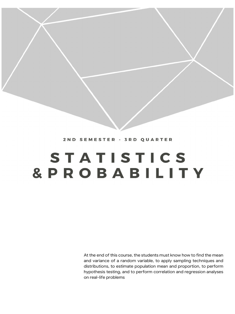 Statistics and Probability Fundamentals | PDF | Statistics | Skewness