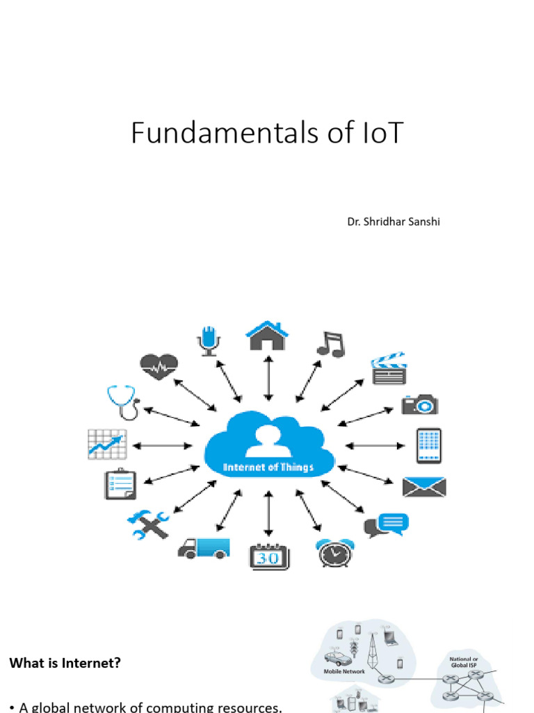 Module 1 IoT | PDF | Internet & Web | World Wide Web