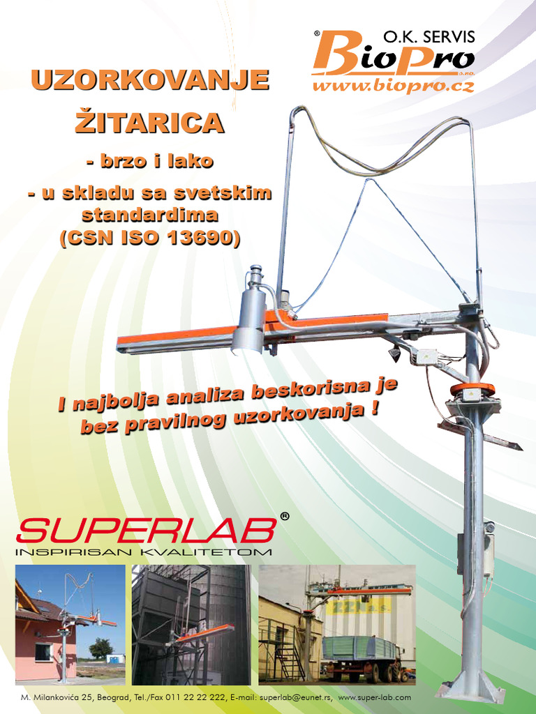 BioPro Uzorkovanje Zitarica | PDF