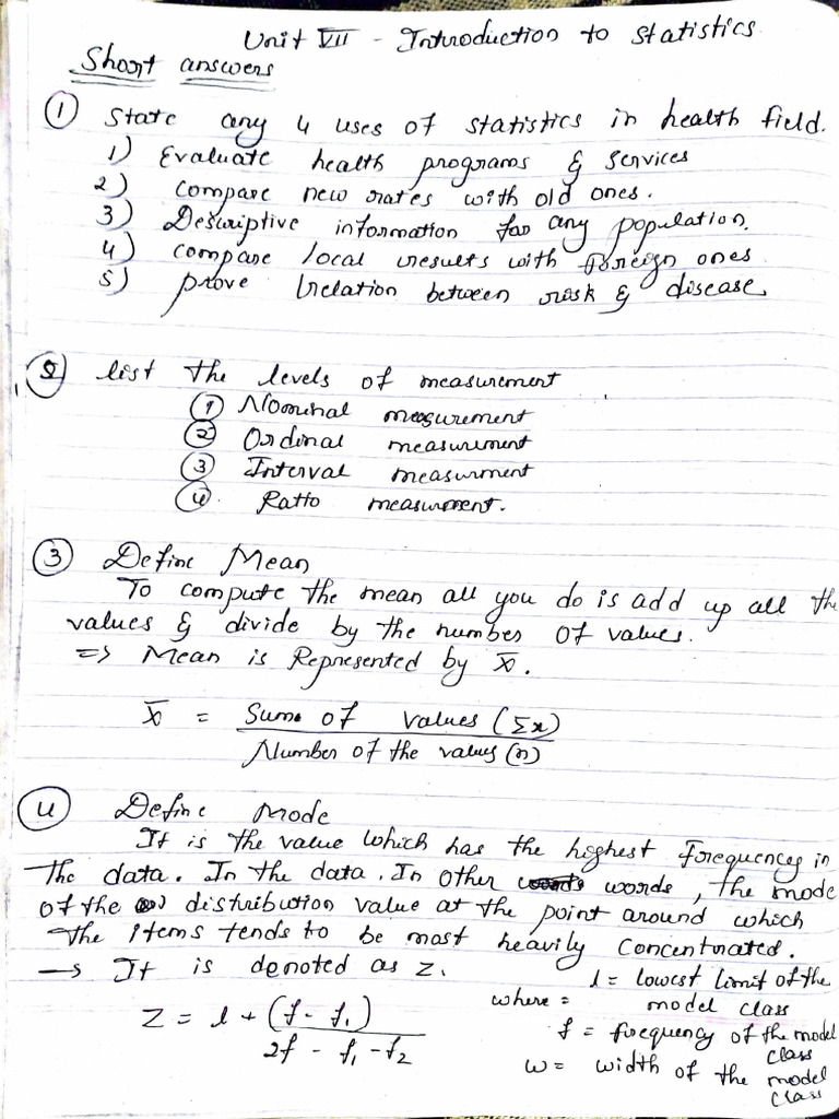 Research Statistics | PDF