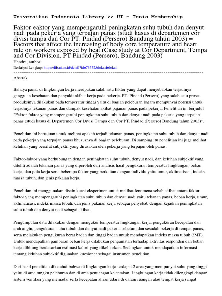 Universitas Indonesia Library UI - Tesis Membership: Deskripsi Lengkap ...