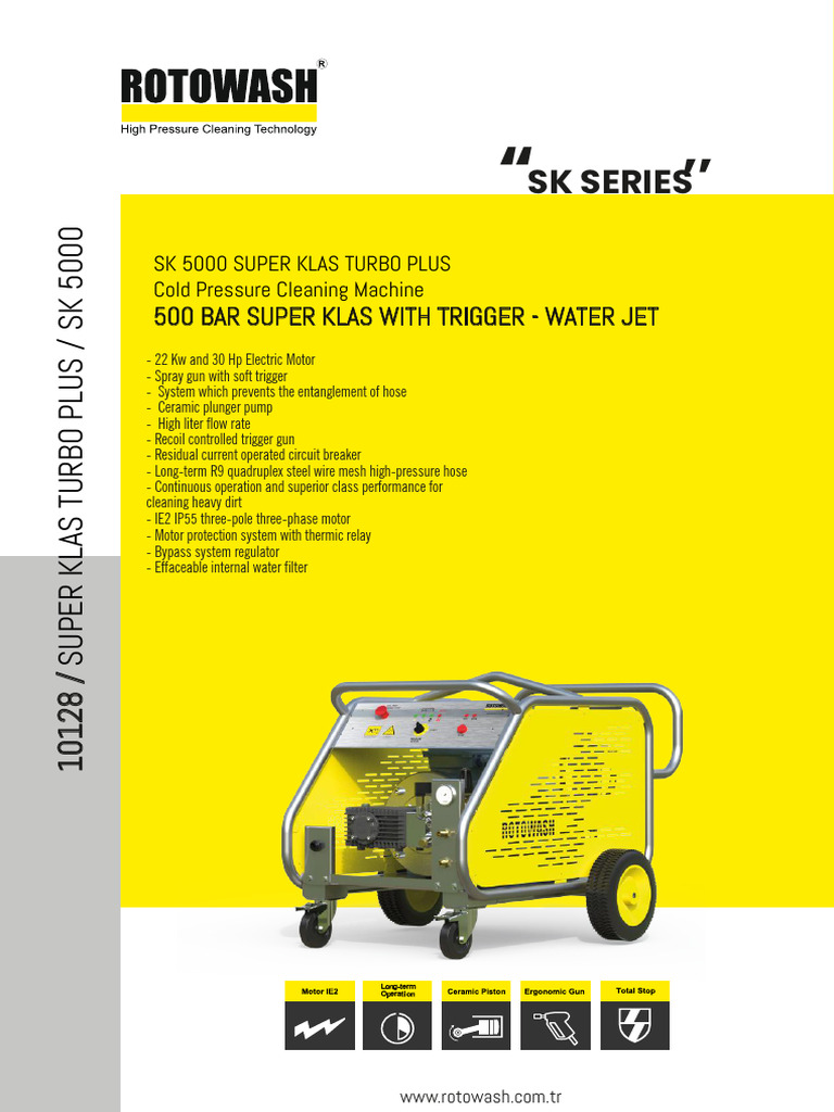 10128-sk 5000 Süper Klas Turbo Plus 440V 60 HZ 30 HP | PDF | Pump | Electric Motor