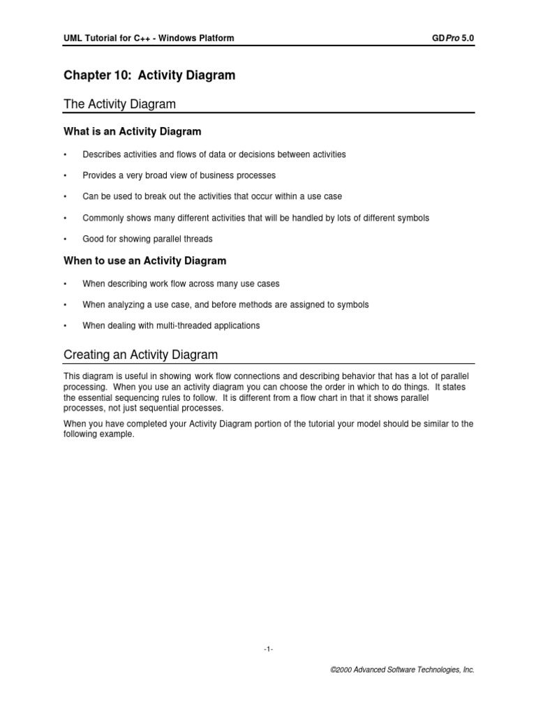 Chapter10-Activity Diagram | PDF | Icon (Computing) | Unified Modeling ...