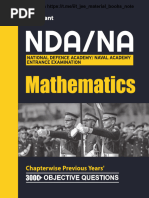 NDA Maths Formula Sheet | PDF