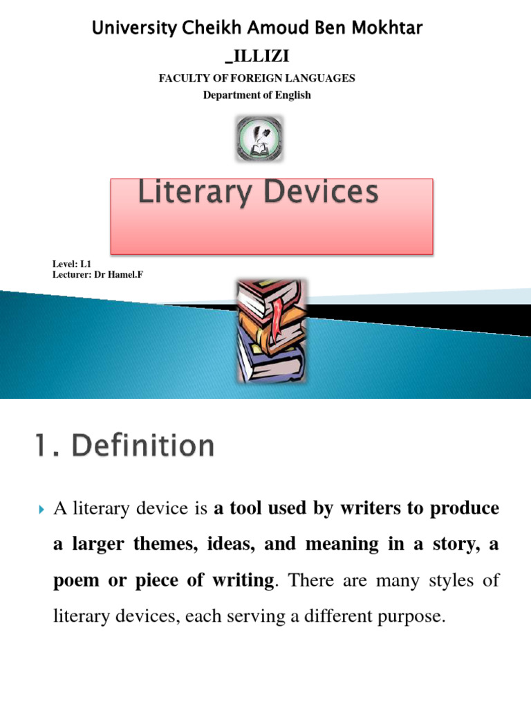 Literary Devices | PDF | Metaphor